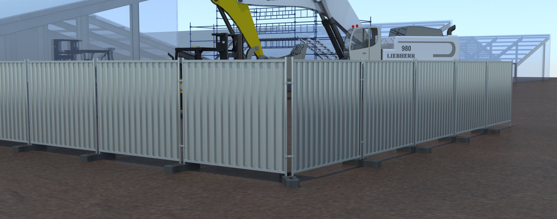 Solid Hoarding | Northwest-fencing.co.uk